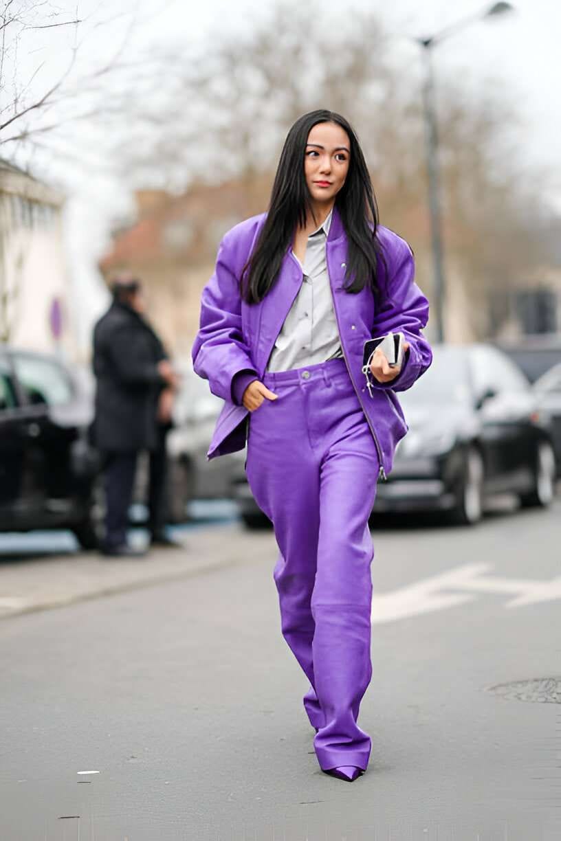Come abbinare il colore viola - Nice to be Woman